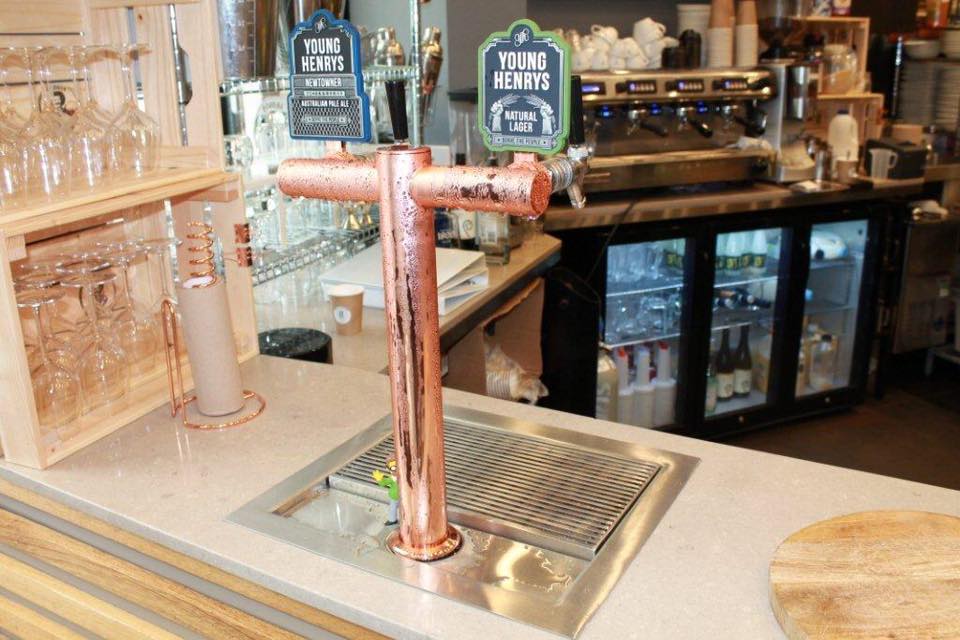 Pro Tap Beer Systems Gringos 2 Tap copper font